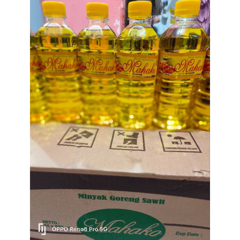 Jual minyak goreng mahako 500ml | Shopee Indonesia