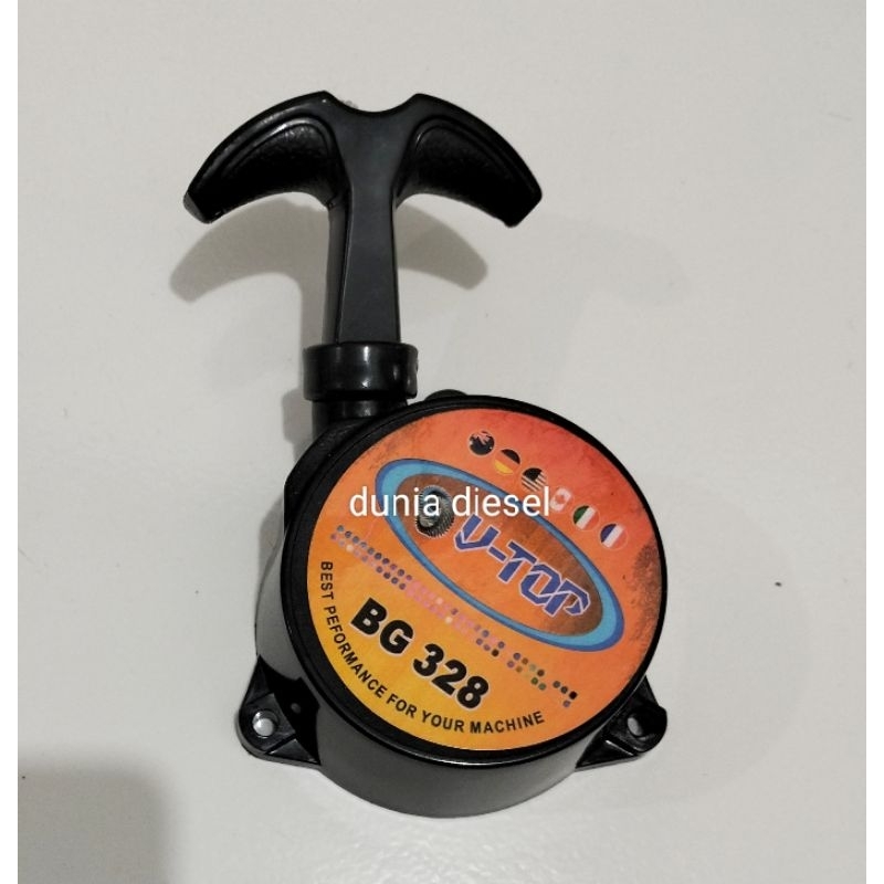 Jual engkol 328 mesin potong rumput 4 kaki 3 lubang baut recoil starter ...