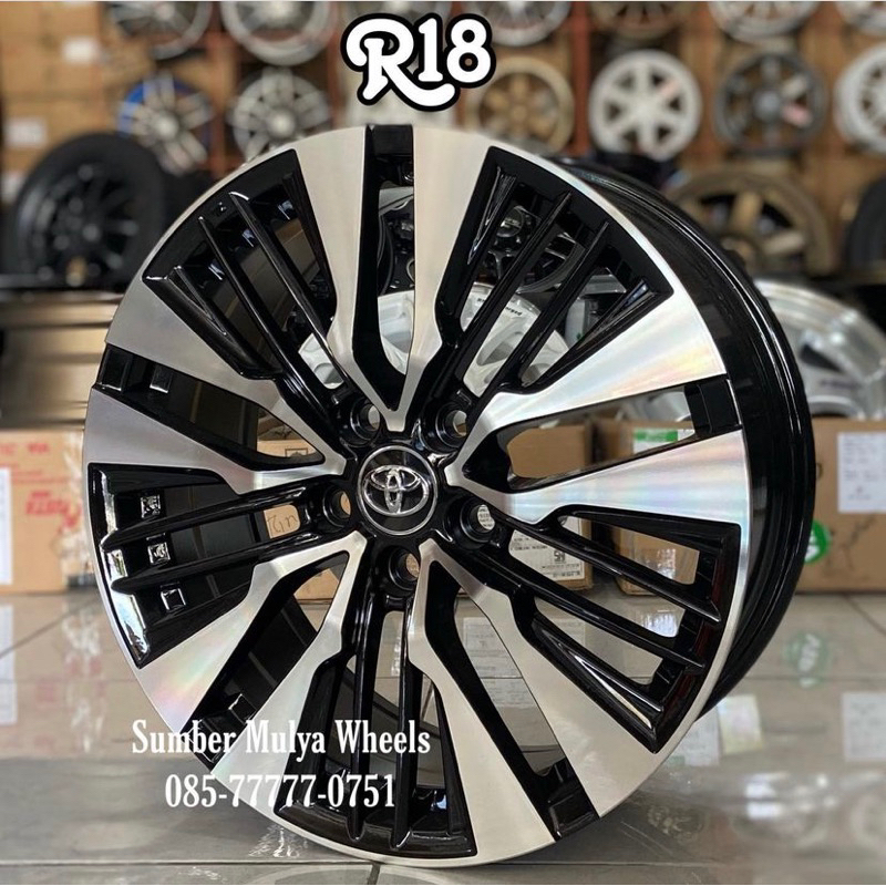 Jual 4pc Velg R18 OEM ALPHARD (rep). Sumber Mulya Wheels. toko velg Semarang. Velg ban Semarang ...