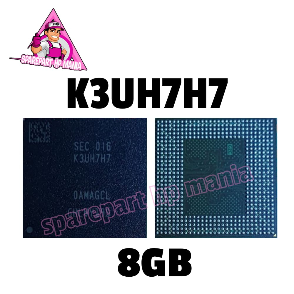 Jual IC RAM 8GB K3UH7H7 POCO X3 PRO ASUS ROG 2 ORIGINAL 8 GB | Shopee ...
