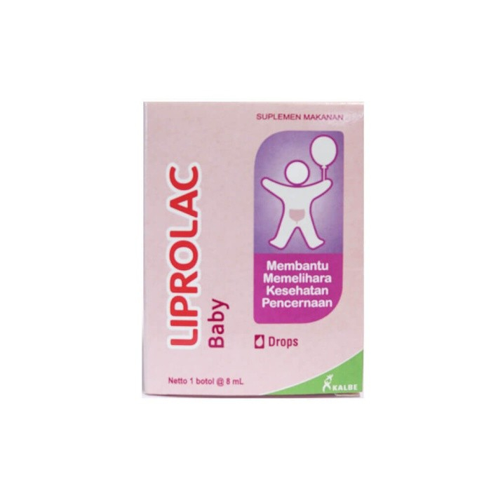 Jual Liprolac Baby Drop 8mL | Suplemen Probiotik Prebiotik Anak Drops 8 ...