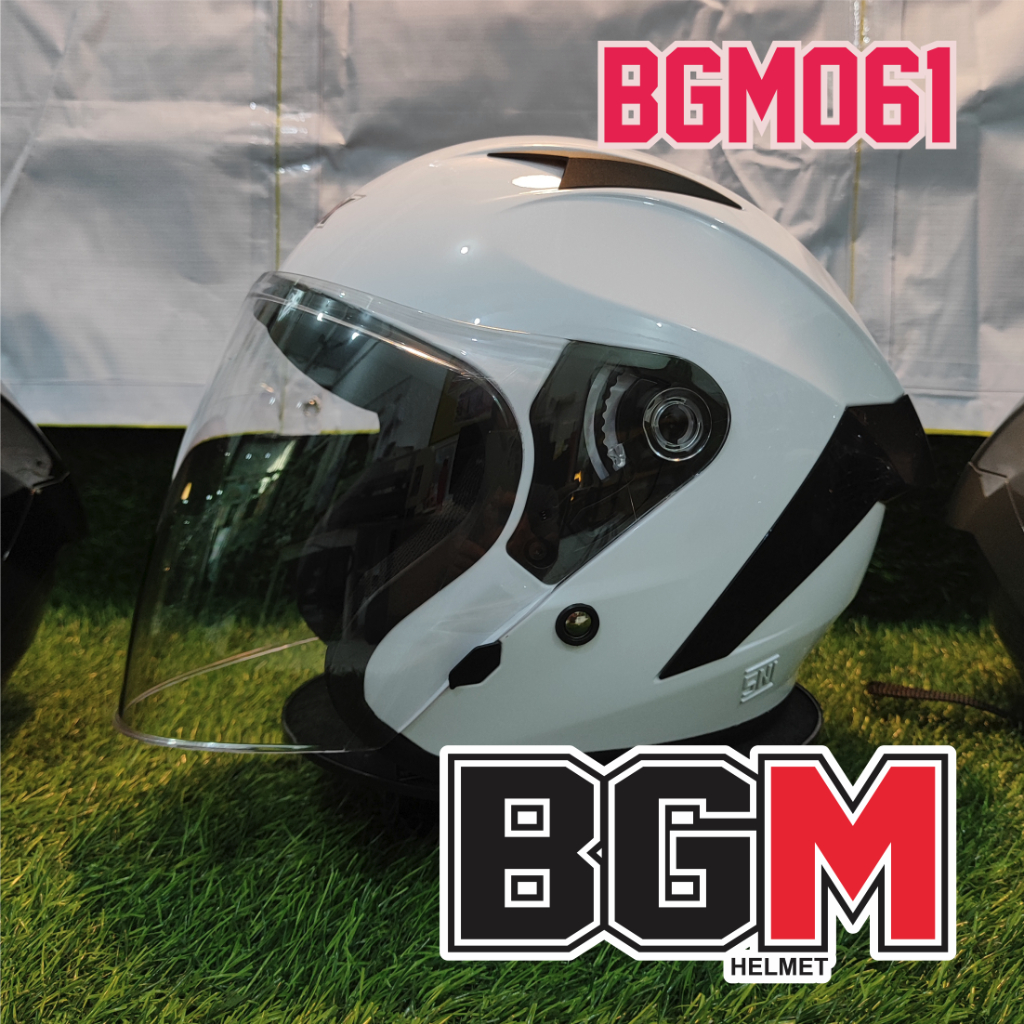 Jual BGM061 HELM BCX RR15 JP15 HALF FACE | Shopee Indonesia