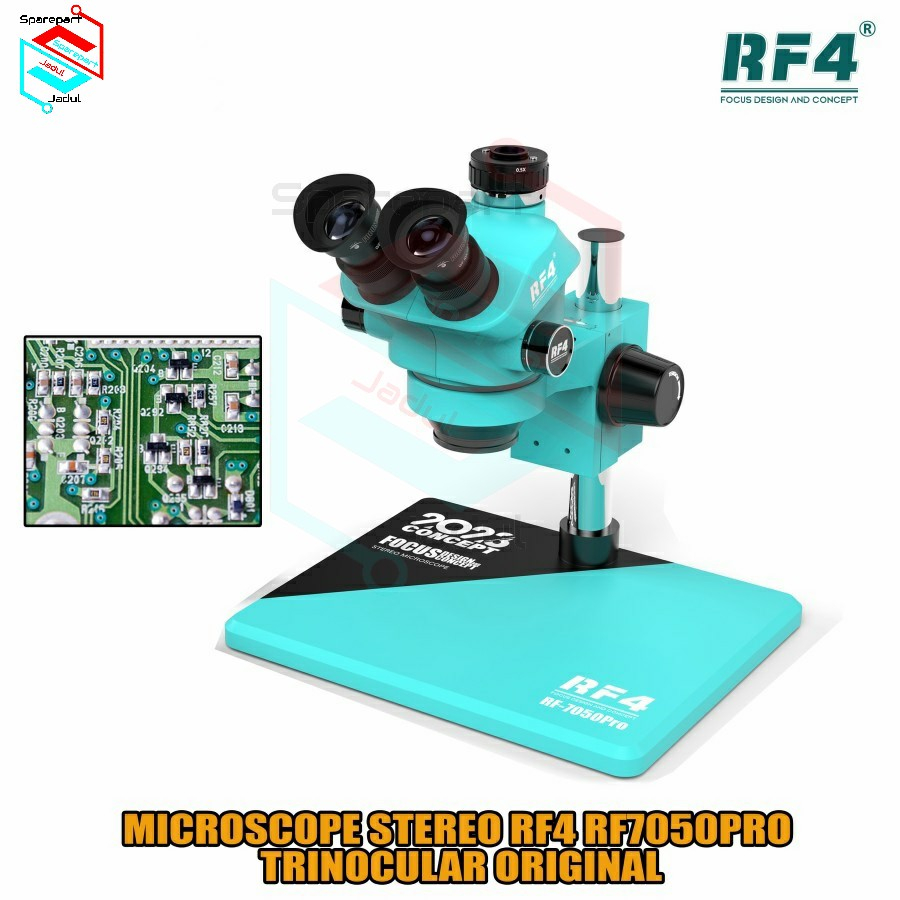 Jual Microscope Stereo RF4 RF7050PRO Mikroskop Trinocular Original 771021 | Shopee Indonesia