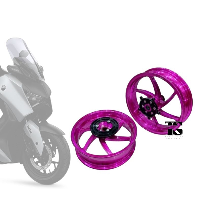 Jual Velg Xmax Ungu SR1 Cnc Casting Ungu Velg Motor SR1 Original For ...