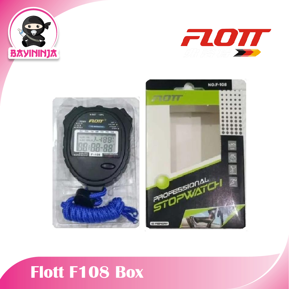 Jual Stopwatch Professional Stop Watch Digital F108 Box | Shopee Indonesia