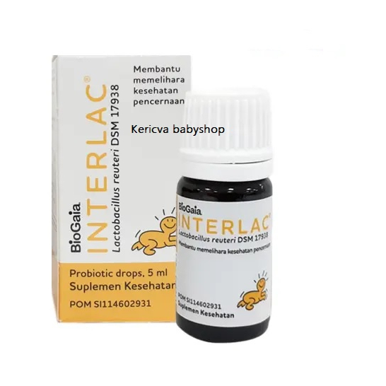 Jual Interlac Oil Drop/Suplemen vitamin Bayi | Shopee Indonesia
