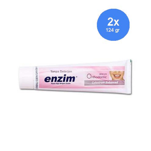 Jual Enzim Pasta Gigi Orthodontic 124 gr x 2 | Shopee Indonesia