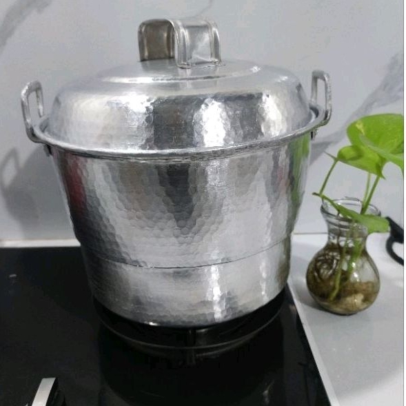 Jual Dandang pengukus sabruk 2 kg (28cm-30cm) alumunium tempa tebal ...