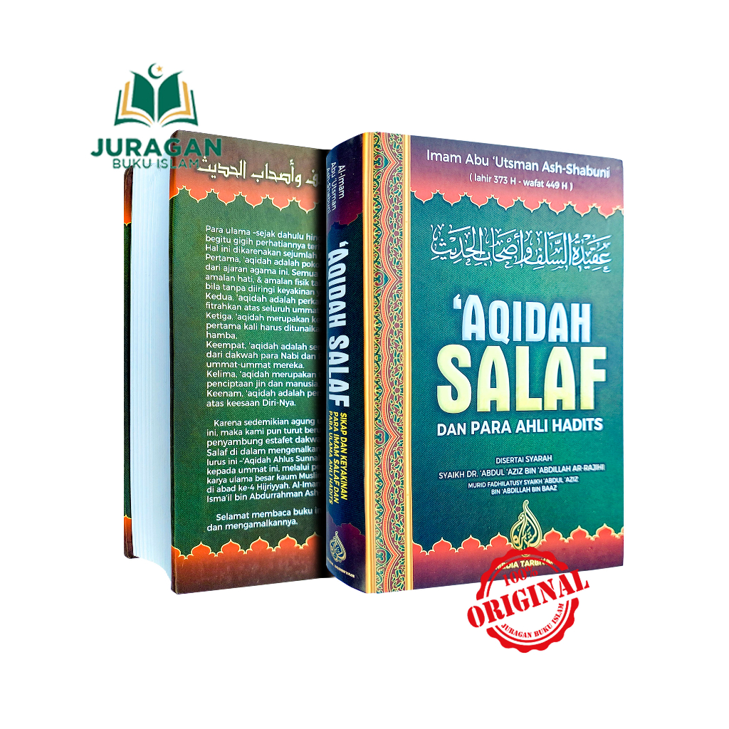 Jual BUKU Aqidah Salaf Dan Para Ahli Hadits - Imam Abu Utsman Ash ...