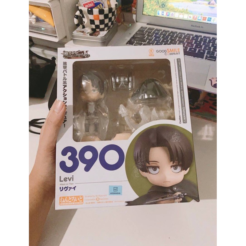 Jual Nendoroid Levi Ackerman Attack On Titan MISB ORI | Shopee Indonesia