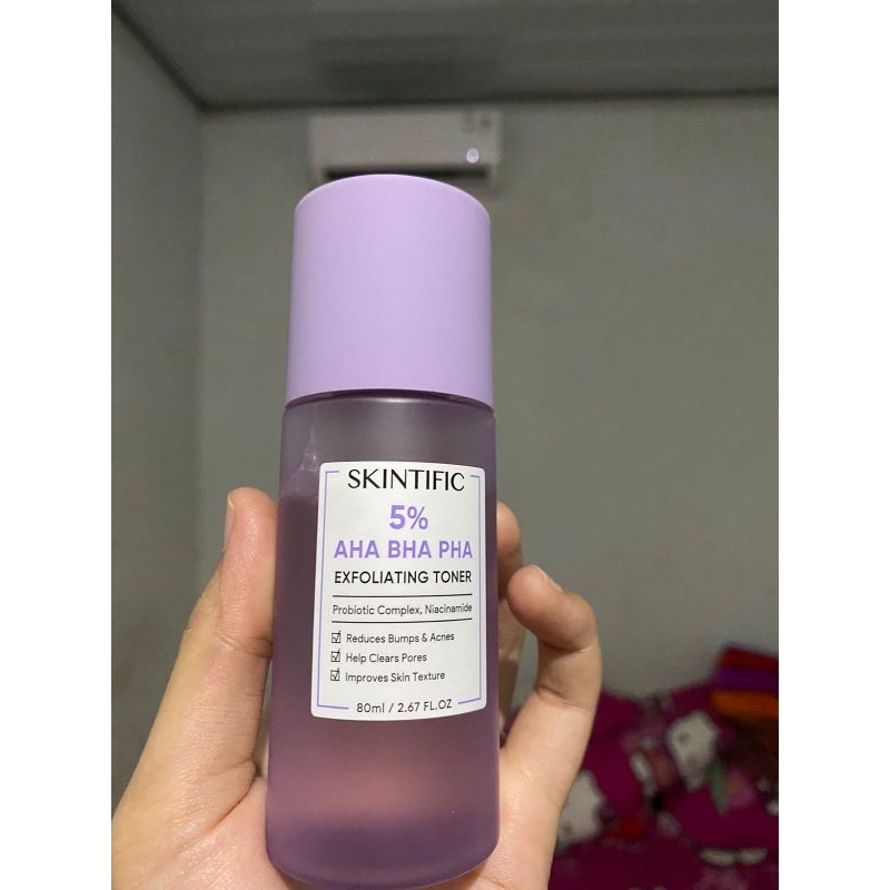 Jual Skintific Aha Bha Pha exfoliating toner | Shopee Indonesia