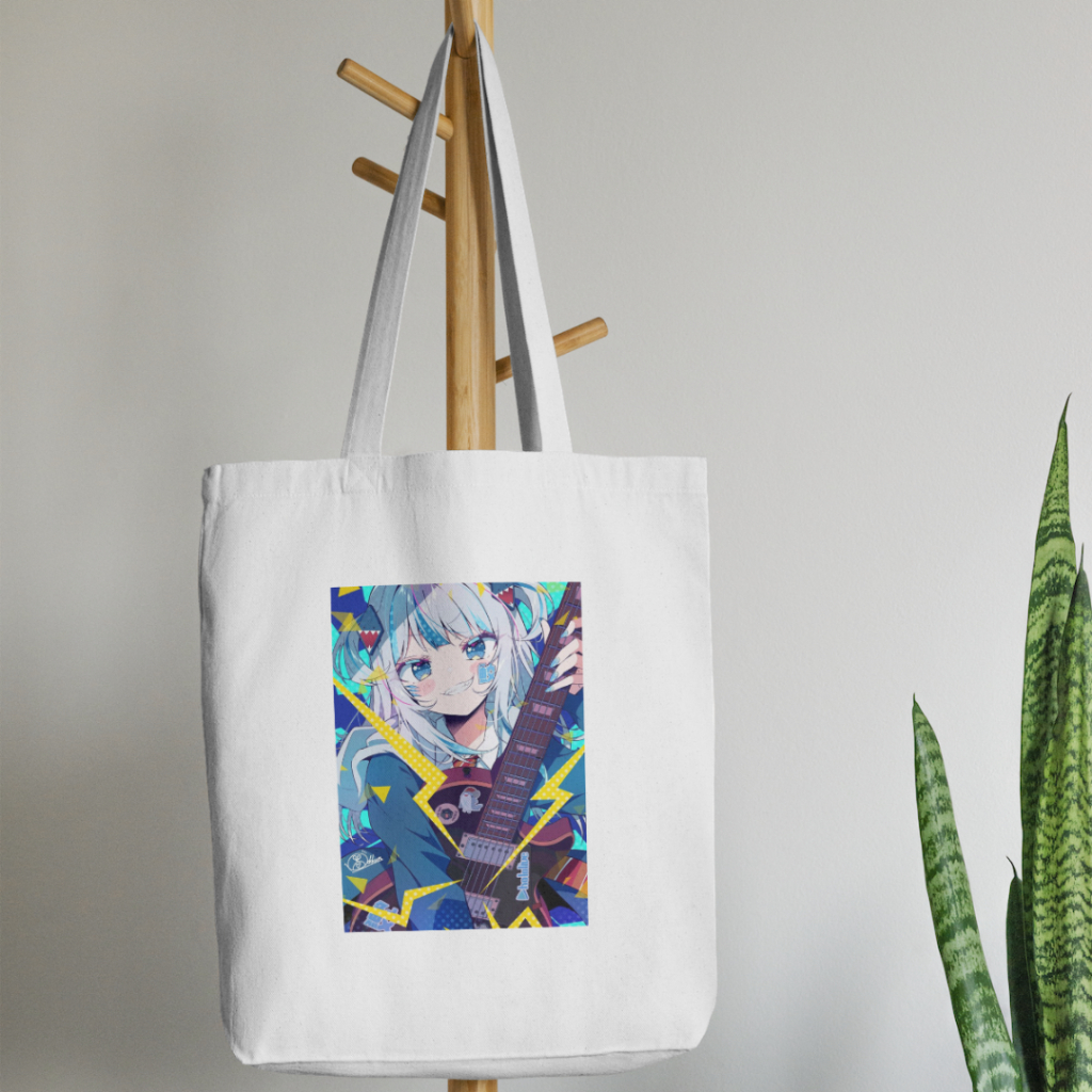Jual TOTEBAG CANVAS / Totebag Anime GAWR GURA / tote bag GAWR GURA ...