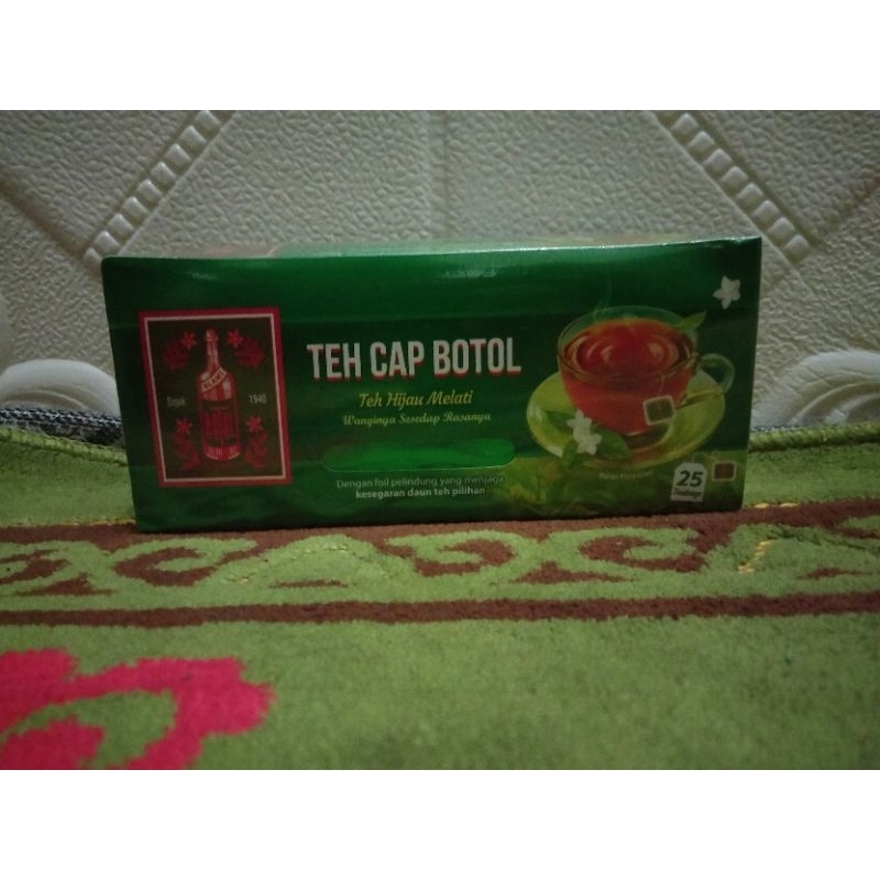 Jual Teh Celup Cap Botol Teh Hijau Melati | Shopee Indonesia