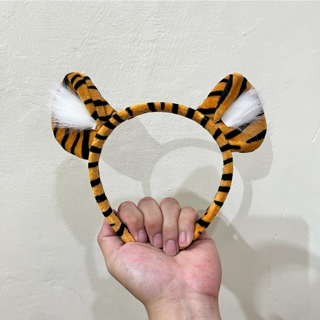 Jual Bando Bandana Karakter Telingan Hewan Jerapah, Rusa, Sapi, Macan ...