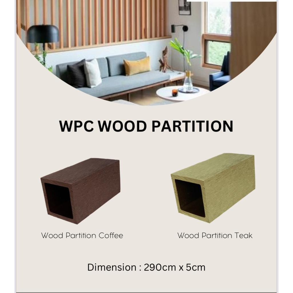 Jual Wpc hollow tube kisi-kisi partisi /Partisi WPC/Kisi Kisi WPC ...