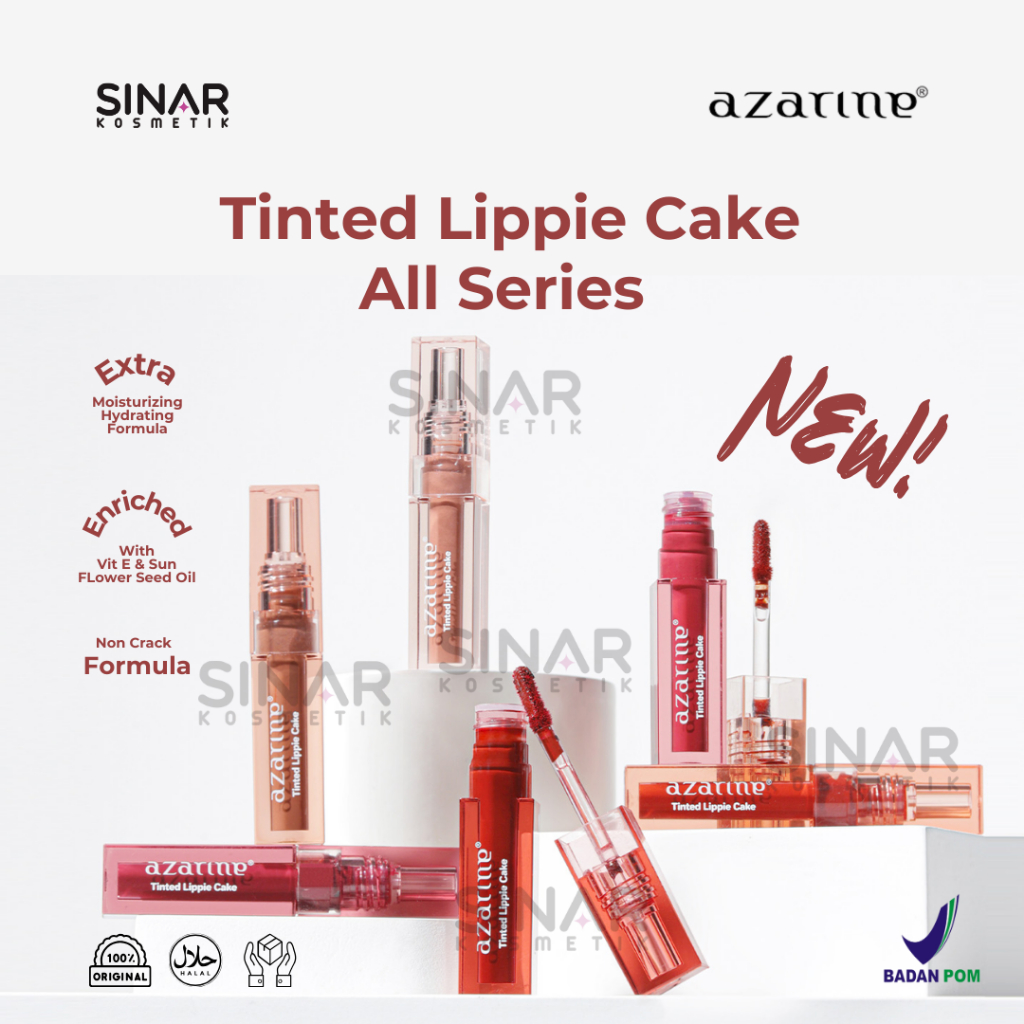 Jual Azarine X Red Velvet Tinted Lippie Cake / Lip Tint | Shopee Indonesia