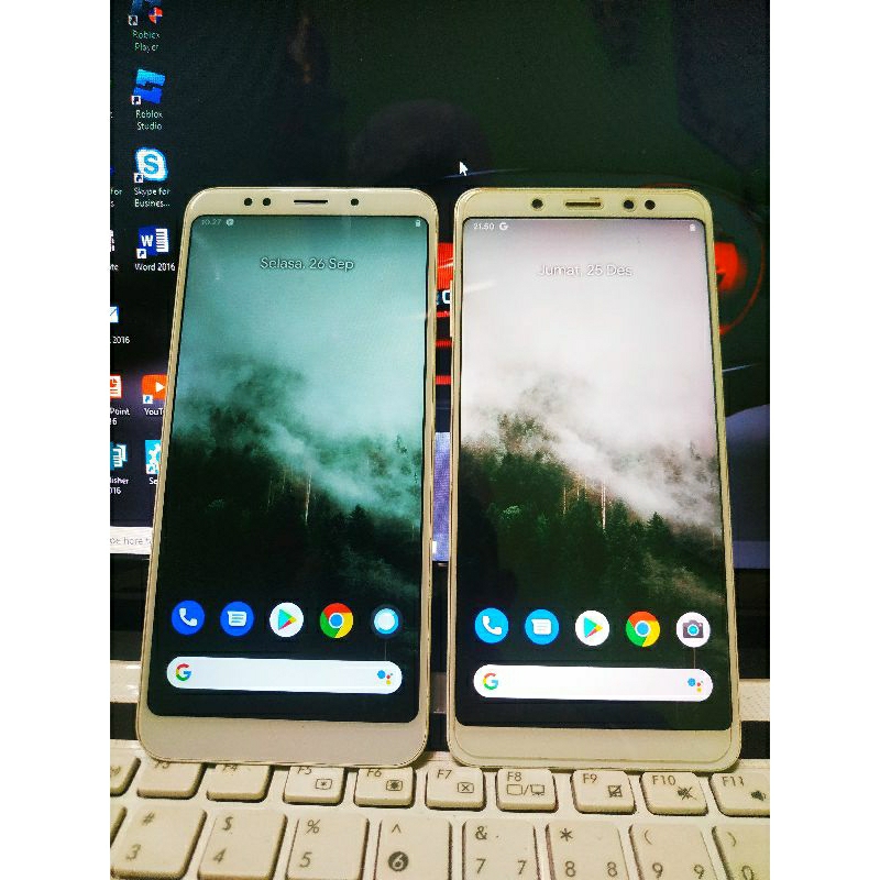 Jual Redmi 5 plus Bekas Second Hp titanium backup | Shopee Indonesia