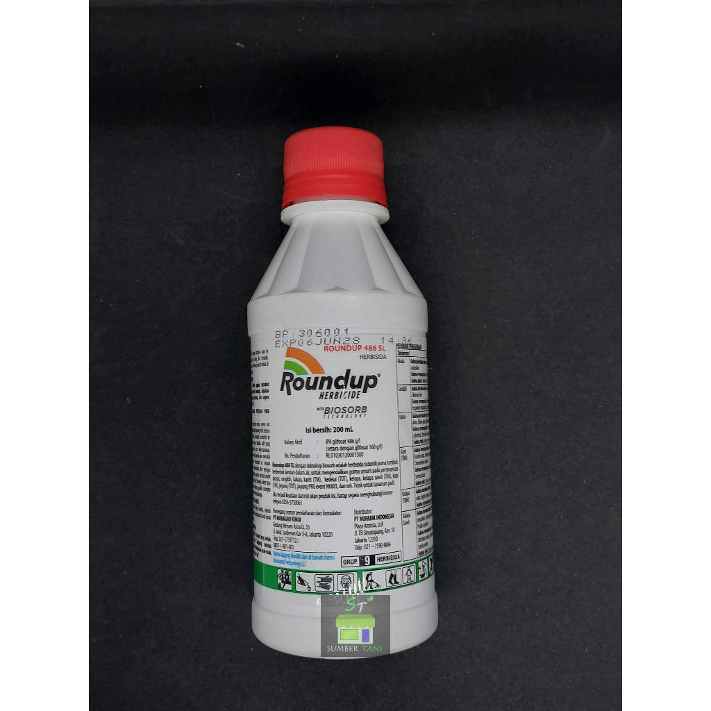 Jual ROUNDUP Biosorb 200ml - Herbisida Sistemik Basmi Rumput Liar ...