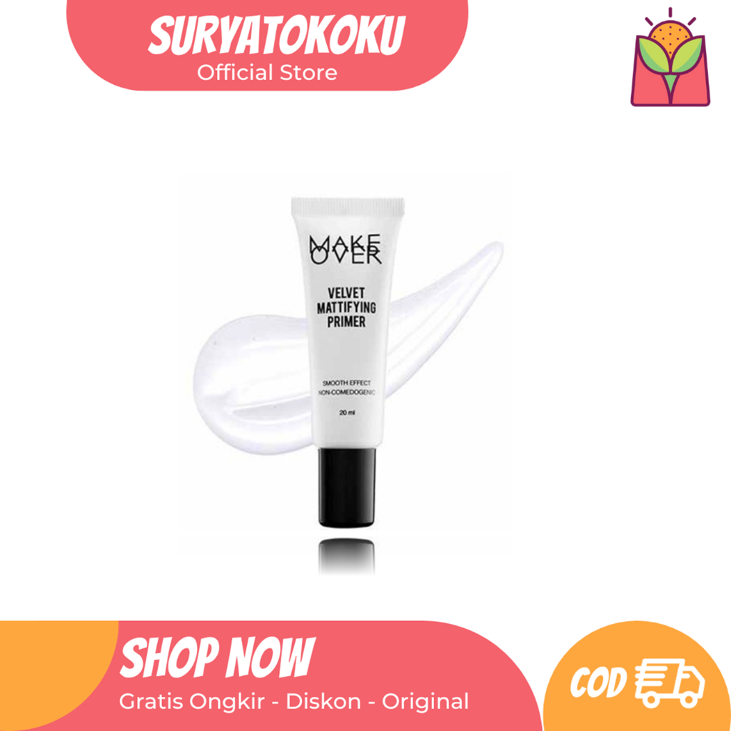 Jual MAKE OVER Velvet Mattifying Primer 20 ml - Makeup Primer | Shopee ...