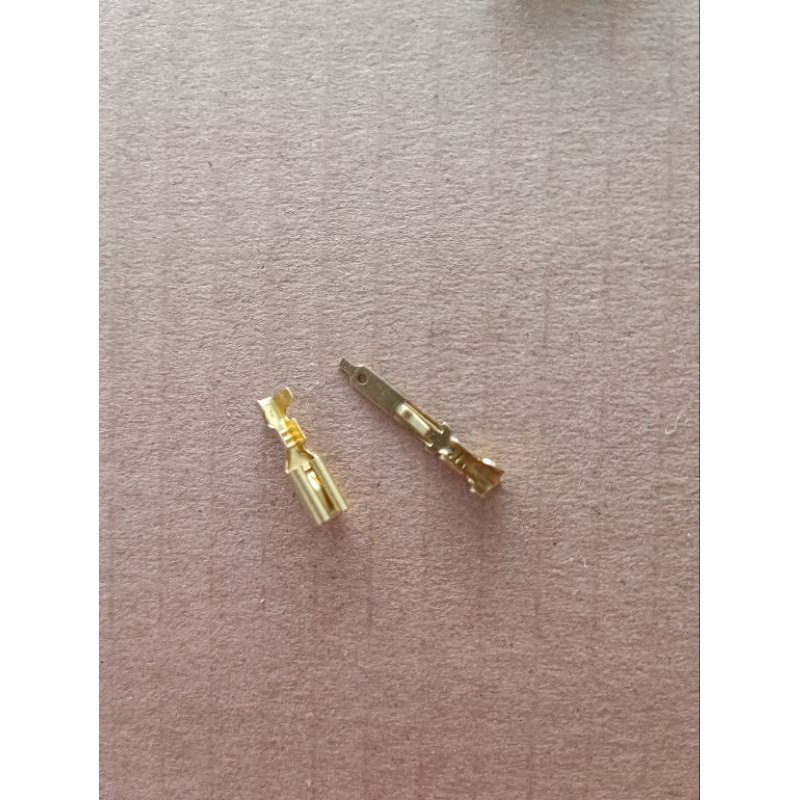 Jual Skun Kuningan Terminal kabel body Mini isi soket kabel | Shopee ...