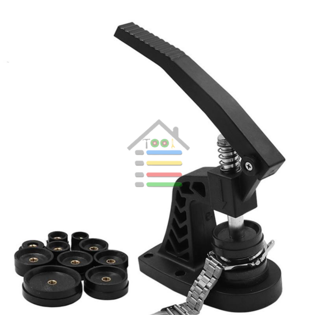Jual PRESS JAM TANGAN + 12 CETAKAN MATA 18 - 50 MM GANTI BATERAI JAM ...