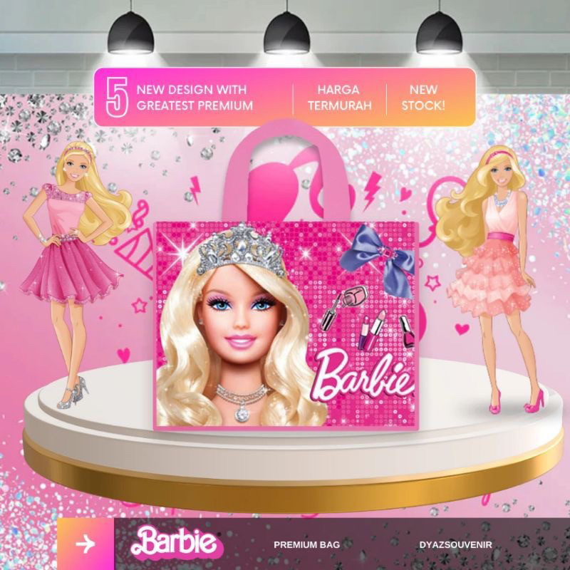 Jual tas ultah barbie goodiebag new | Shopee Indonesia