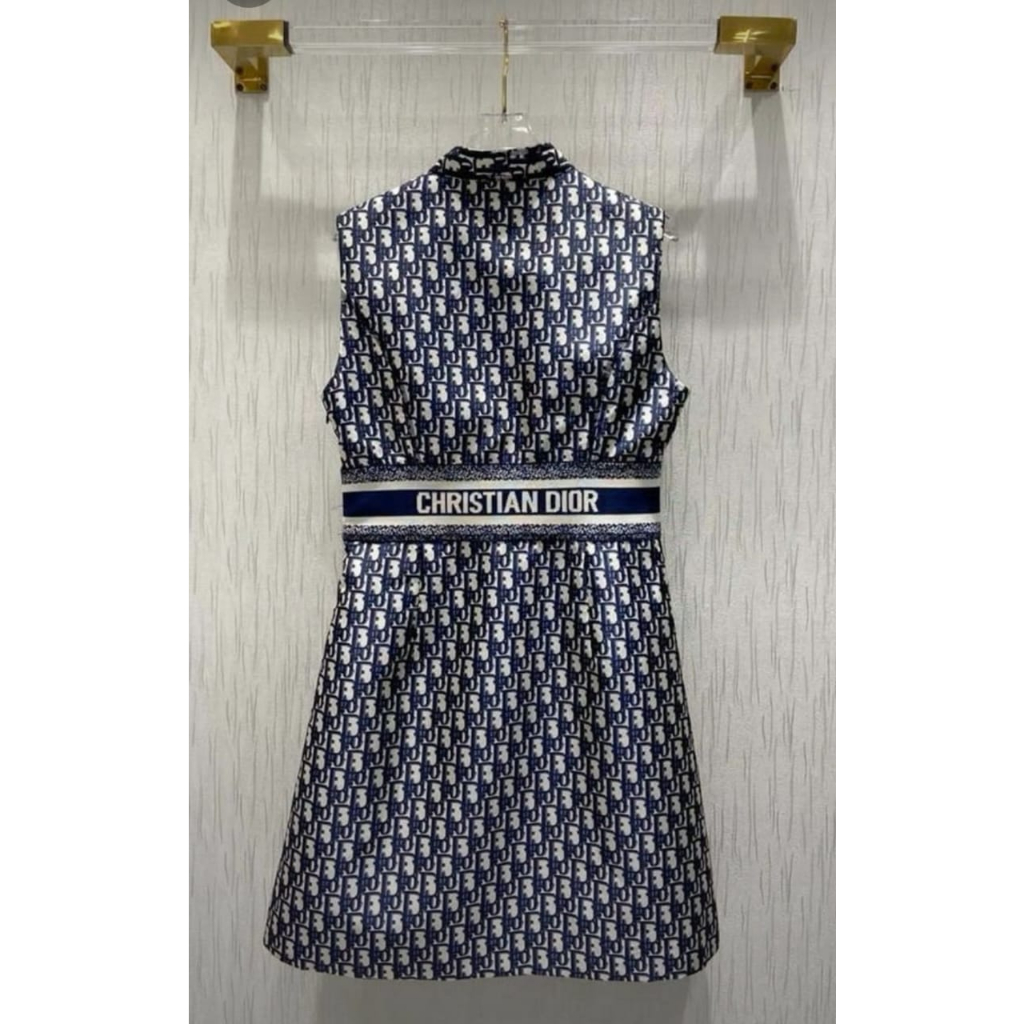 Jual DRESS DIOR LIST BACK | Shopee Indonesia