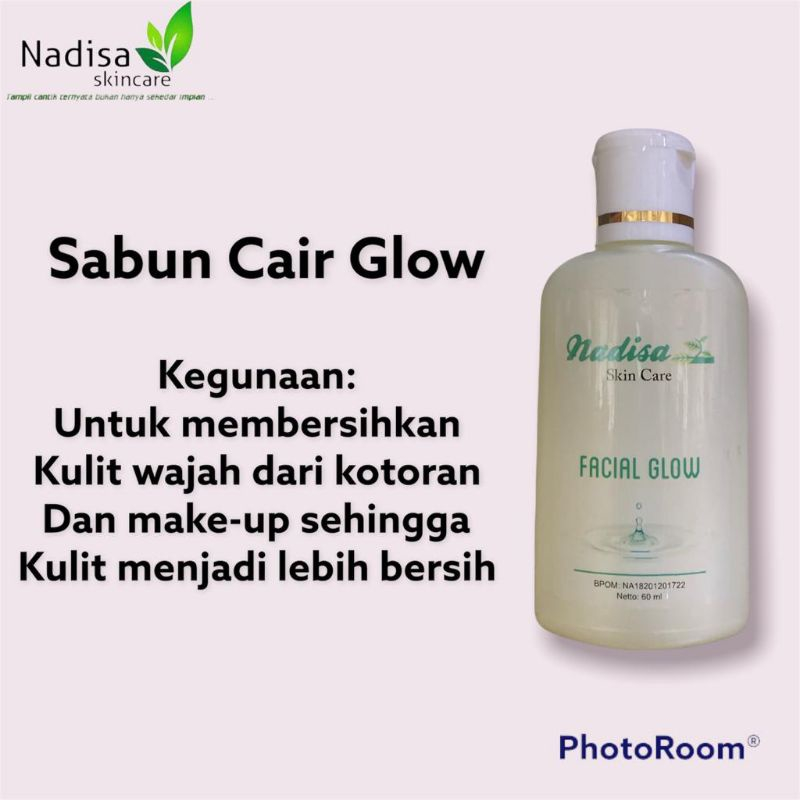 Jual NADISA SKIN CARE FACIAL GLOW 60 ML | Shopee Indonesia