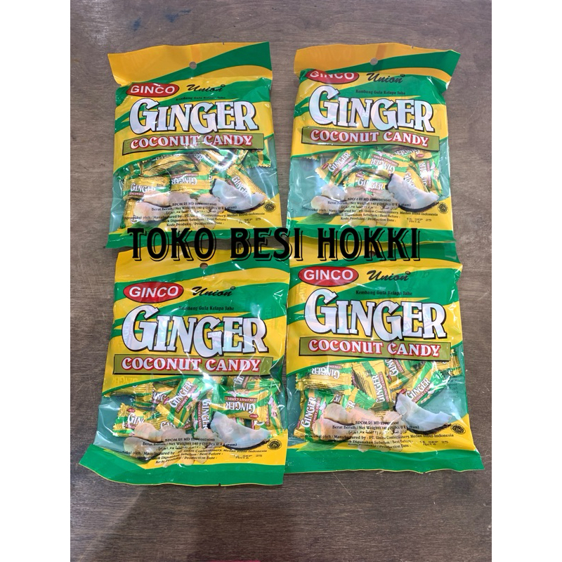 Jual Permen Ginger Coconut Candy / Bonbon Jahe / Permen Jahe | Shopee ...
