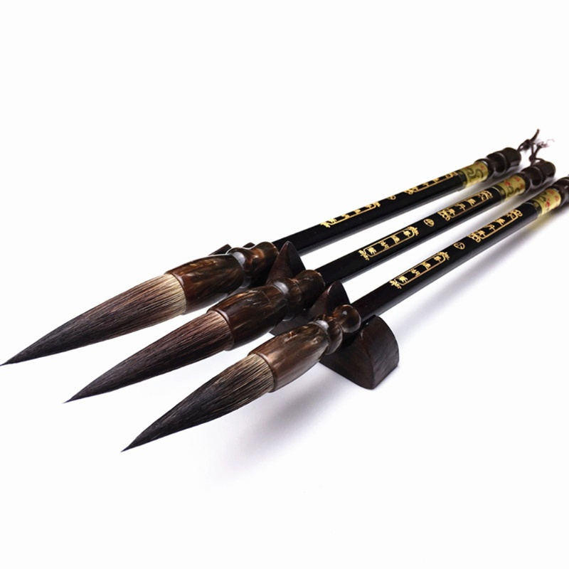 Jual 3 Pcs Kuas Premium Kaligrafi Cina / Brush Premium Set B For M S ...