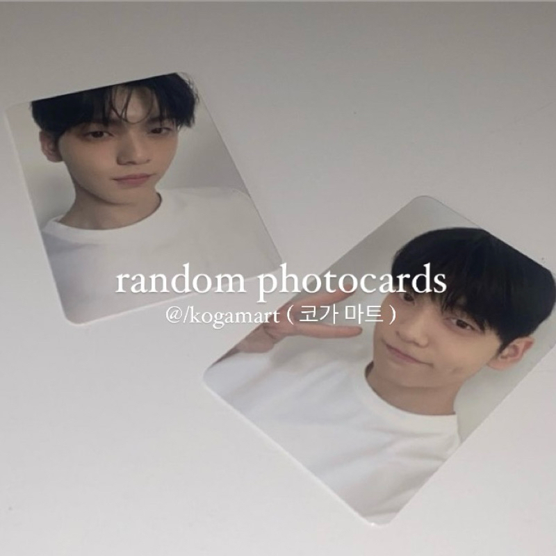 Jual random official mystery photocards ( skz, svt, txt ) | Shopee Indonesia