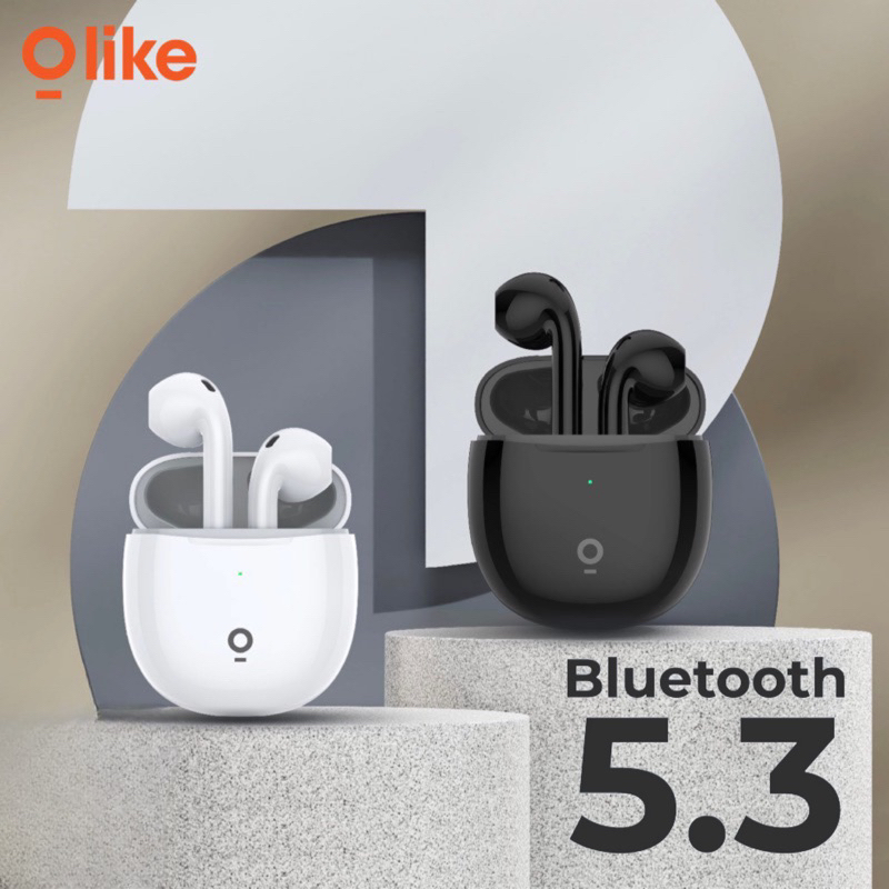 Jual OLIKE T101 TWS EARPHONE BLUETOOTH WIRELESS EARBUDS 5.3 20 Hours ...