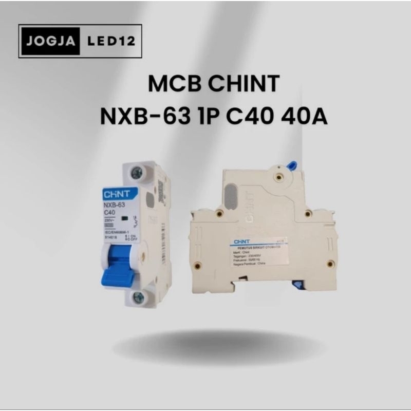 Jual MCB CHINT NXB-63 1P 40A | Shopee Indonesia