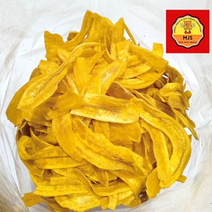 Jual Keripik pisang / Kripik pisang raja asin gurih 500 gram | Shopee ...
