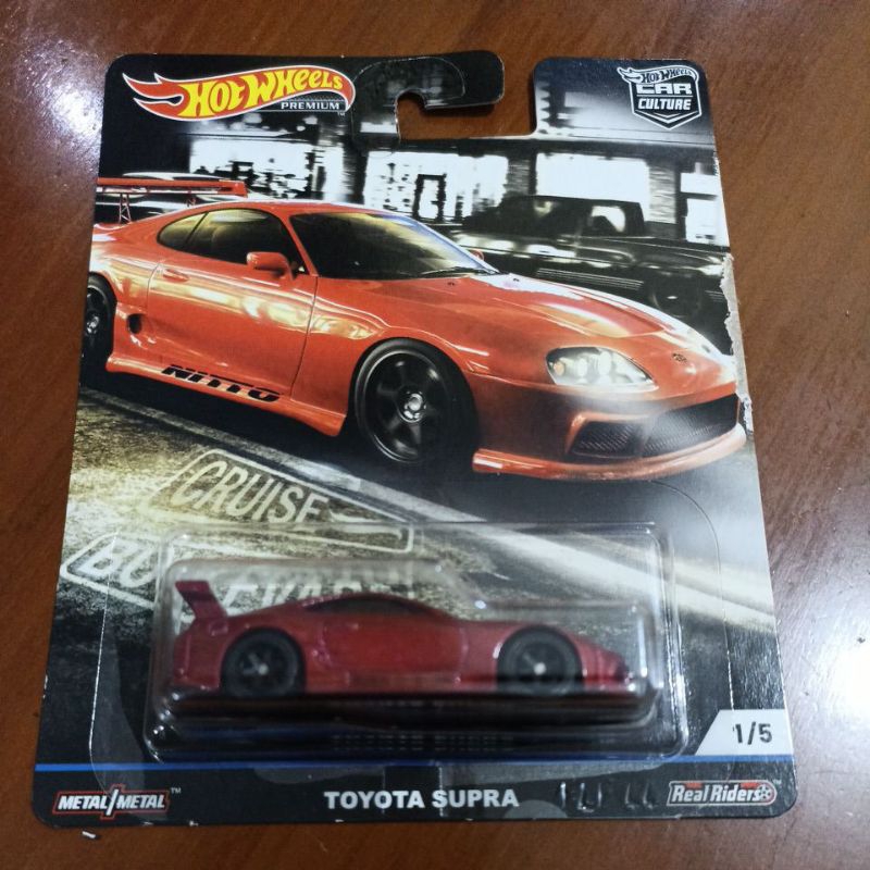 Jual Hot Wheels Boulevard Toyota Supra Card Rusak Japan Sticker ...