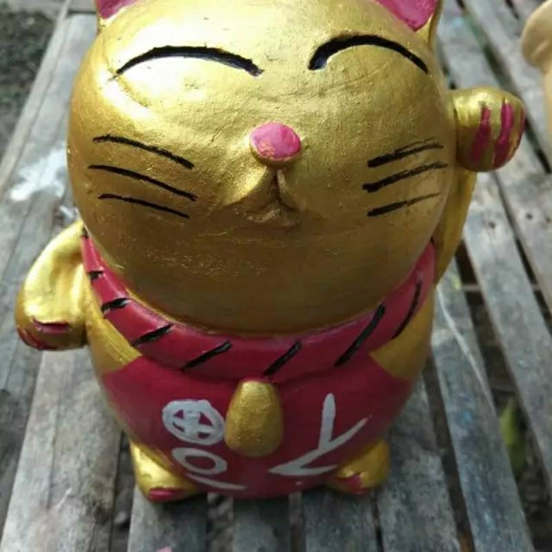 Jual celengan kucing tanah liat | Shopee Indonesia