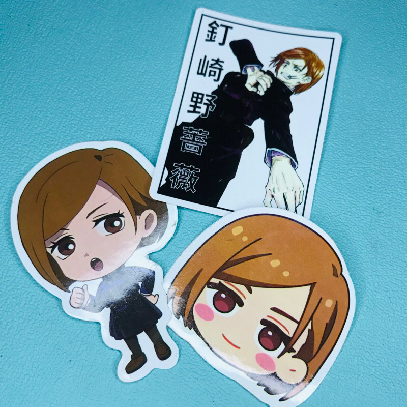 Jual Stiker Kugisaki Nobara Jujutsu Kaisen Anime Sticker Laptop wibu ...