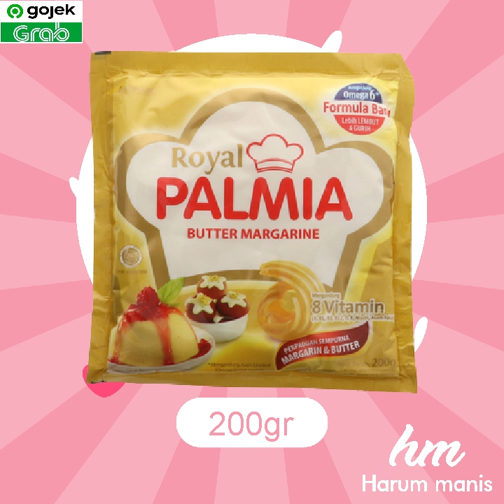 Jual Royal Palmia Butter Cake Margarine 200g Instant Semarang | Shopee ...