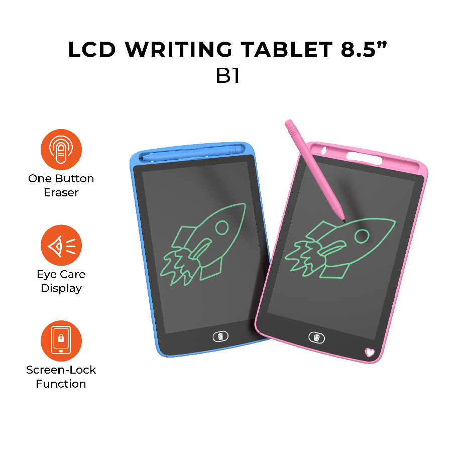 Jual OLIKE LCD DRAWING BOARD PAD WRITING TABLET 8.5 INCH PAPAN TULIS ...