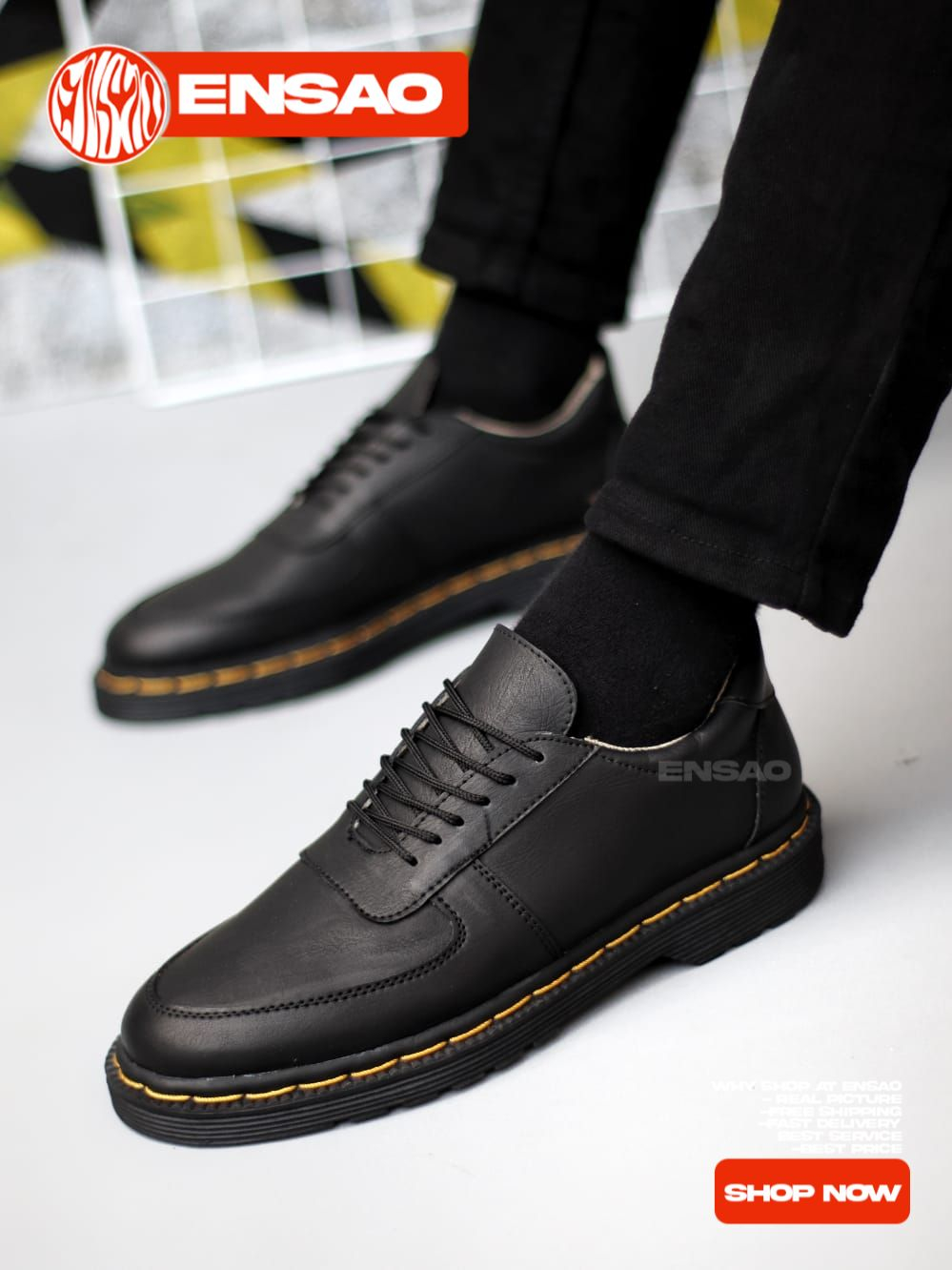 Jual Sepatu Docmart Pria Oxford Pantofel Kerja Pria | Shopee Indonesia