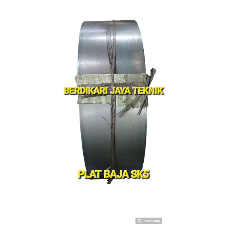 Jual plat Baja SK5 0,5mm × 300mm × 1000mm plat baja putih | Shopee ...
