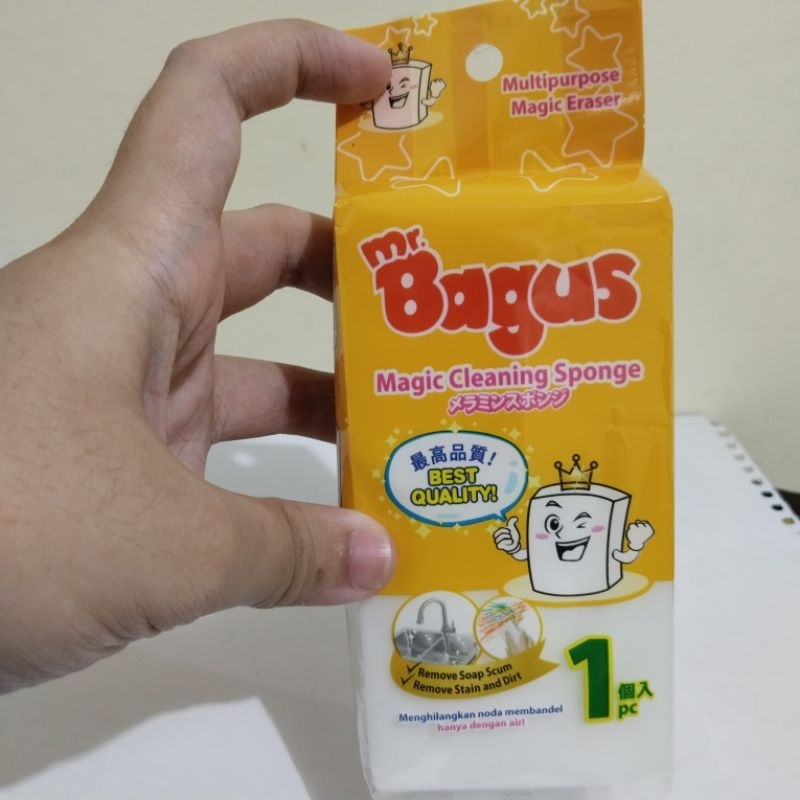 Jual (NEW) Mr. Bagus Magic Cleaning Sponge Isi 1 pcs | Shopee Indonesia