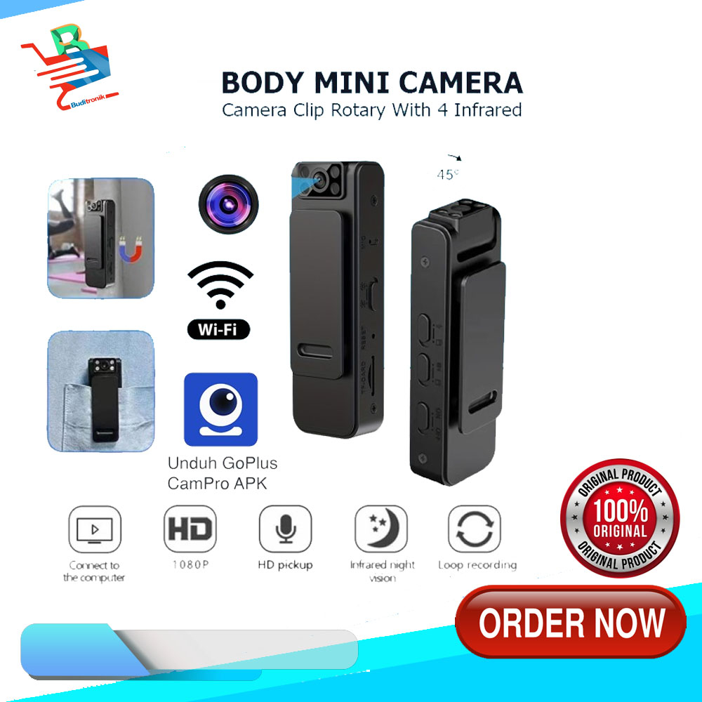 Jual Spy Camera Cctv Tersembunyi Model Rotating Cam Mini Pengintai Z8 ...