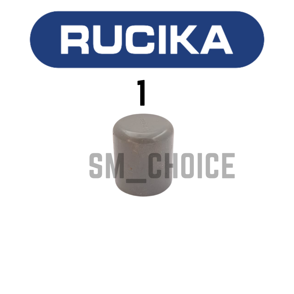 Jual CAP PVC 1 INCH AW DOP PVC 1" AW RUCIKA PENUTUP PIPA 1 INCH AW ...