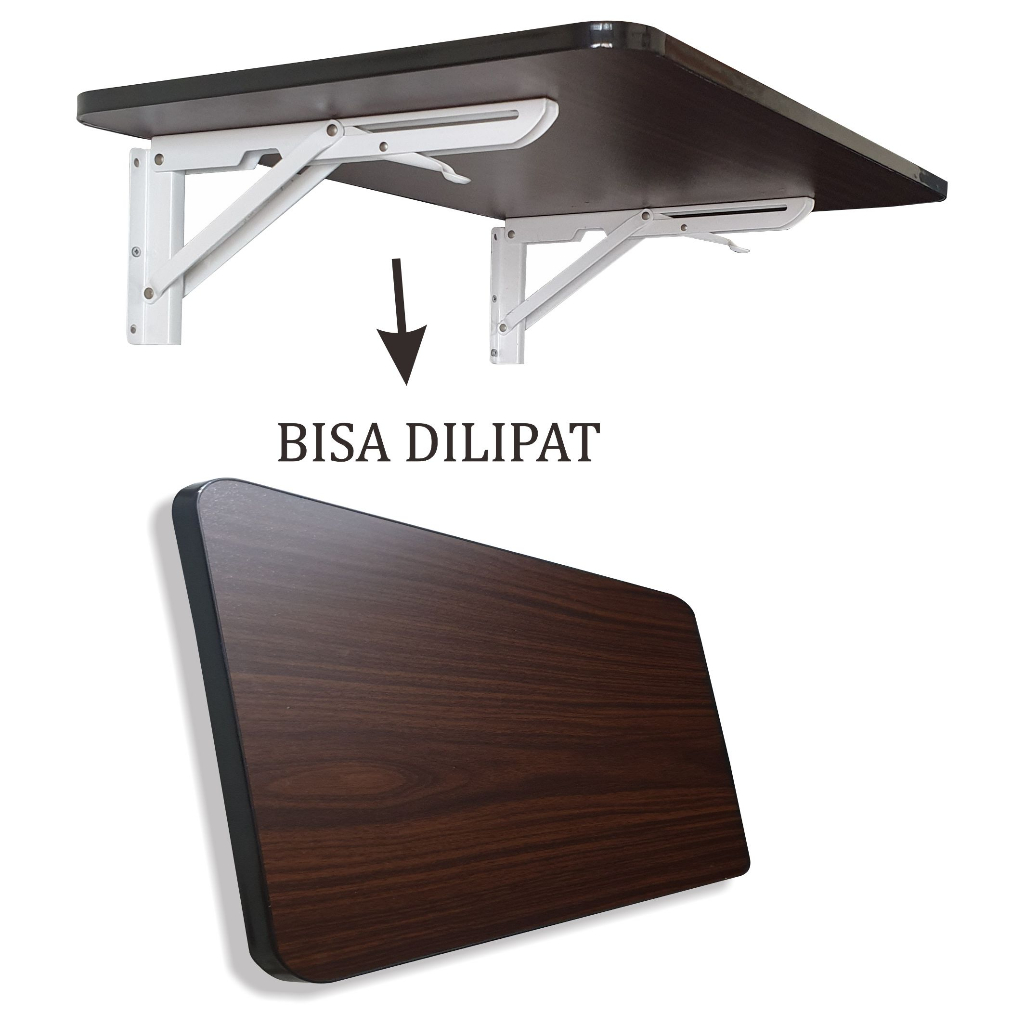 Jual Mega_1688 Meja Lipat Dinding Meja Ambalan 60 x 40 CM MG794 ...
