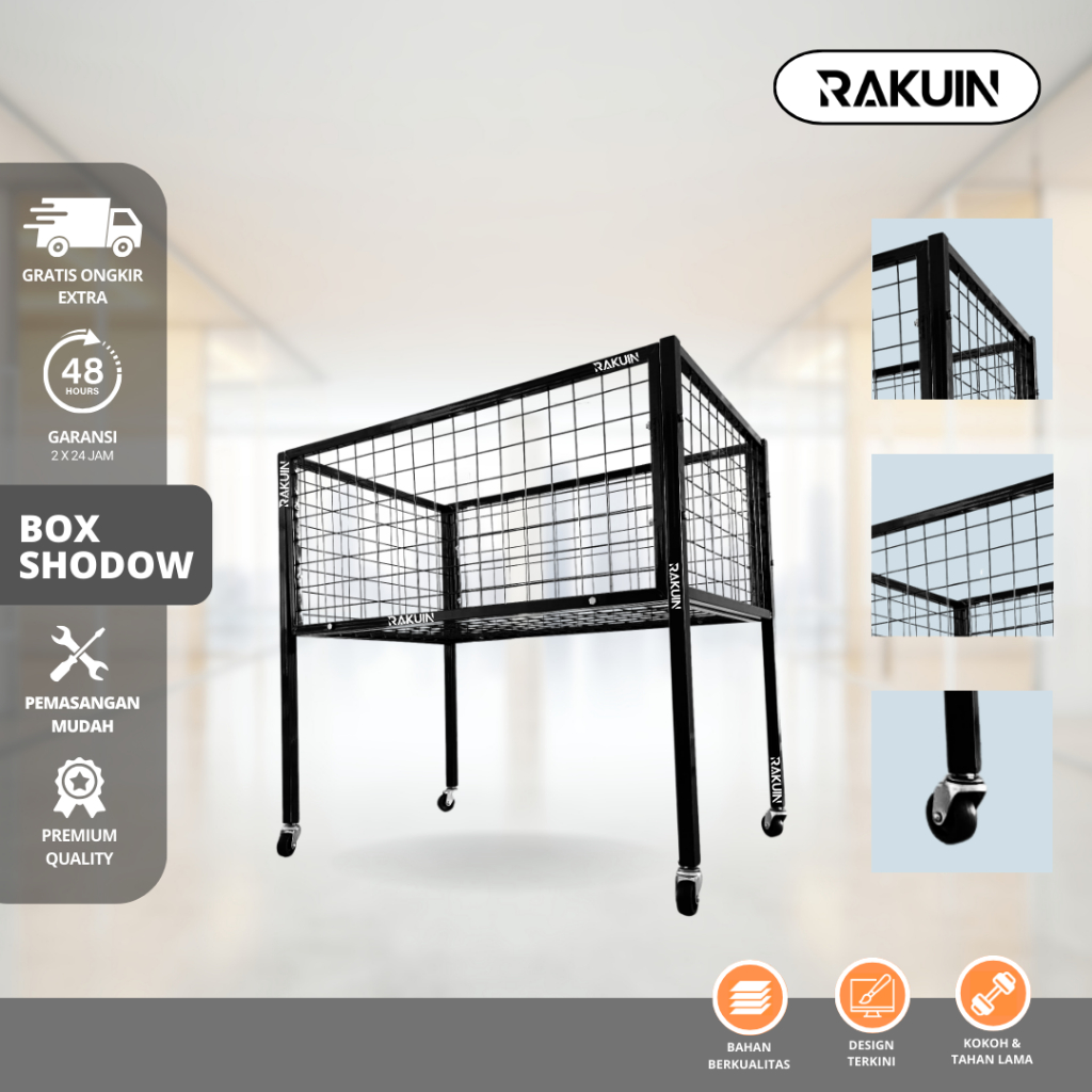 Jual BOX SHODOW KOTAK (KK) - KERANJANG OBRAL KOTAK RODA BOX WAGON / BOX ...