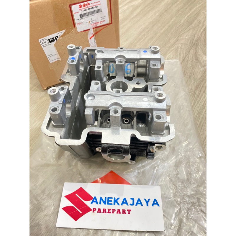 Jual ASLI BLOCK BLOK CYLINDER HEAD SATRIA FU 150 KARBU ORIGINAL ASLI SUZUKI 11100-25G50 | Shopee ...
