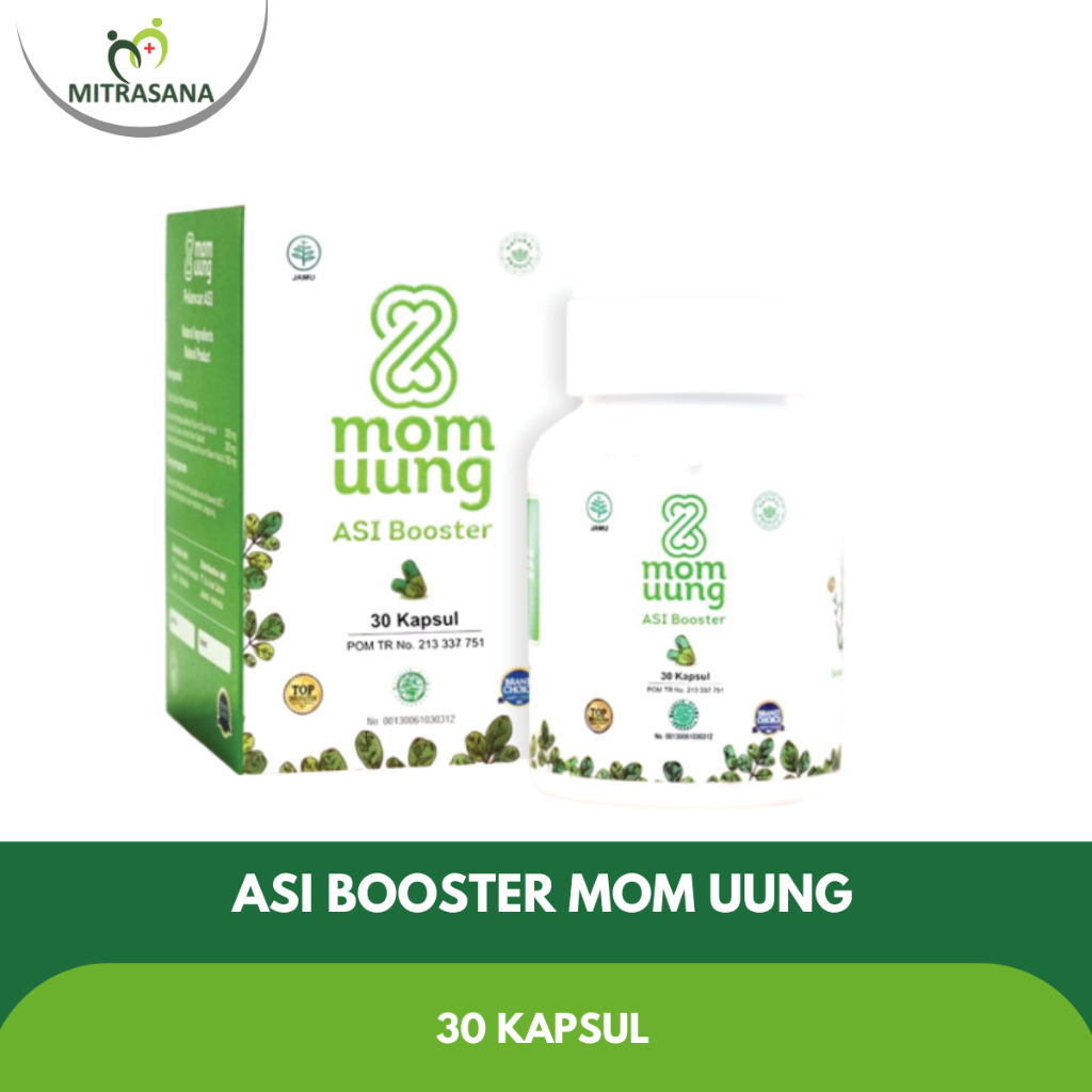 Jual Mom Uung Asi Booster Isi 30 Kapsul - 60 Kapsul | Suplemen Pelancar ...
