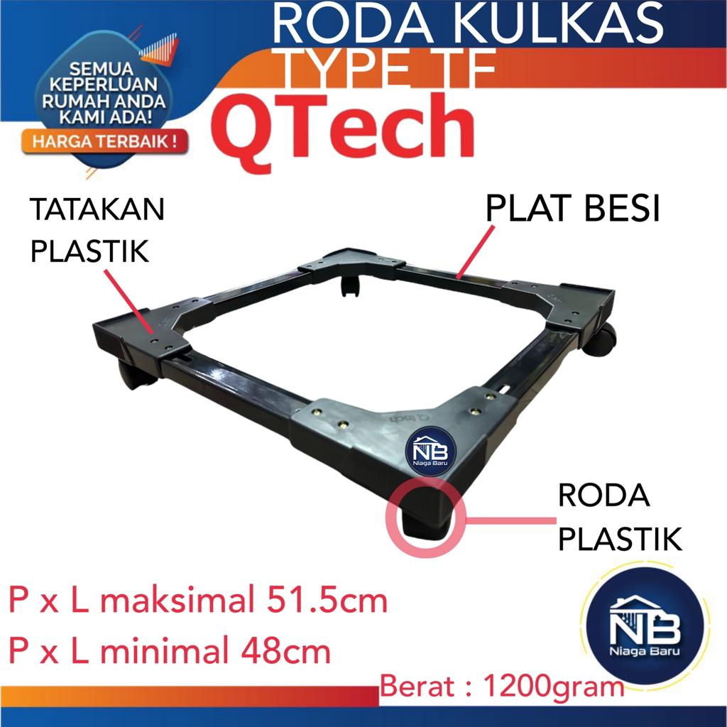 Jual Roda kulkas QTECH Alas kulkas serba guna kuat dan kokoh | Shopee ...