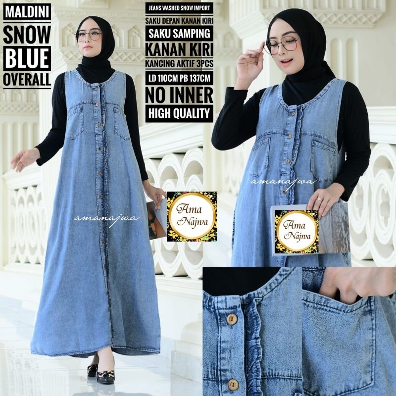 Jual MILEA - MALDINI OVERALL ORI AMA NAJWA | Shopee Indonesia